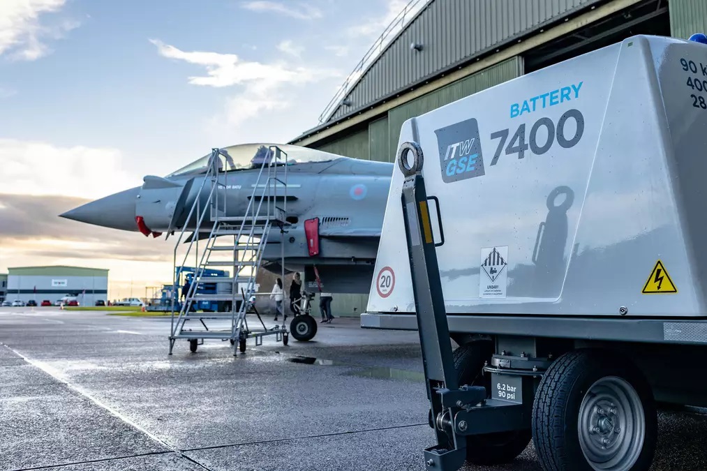 Sustainable ground power rolled out to UK Typhoons - ADS Advance