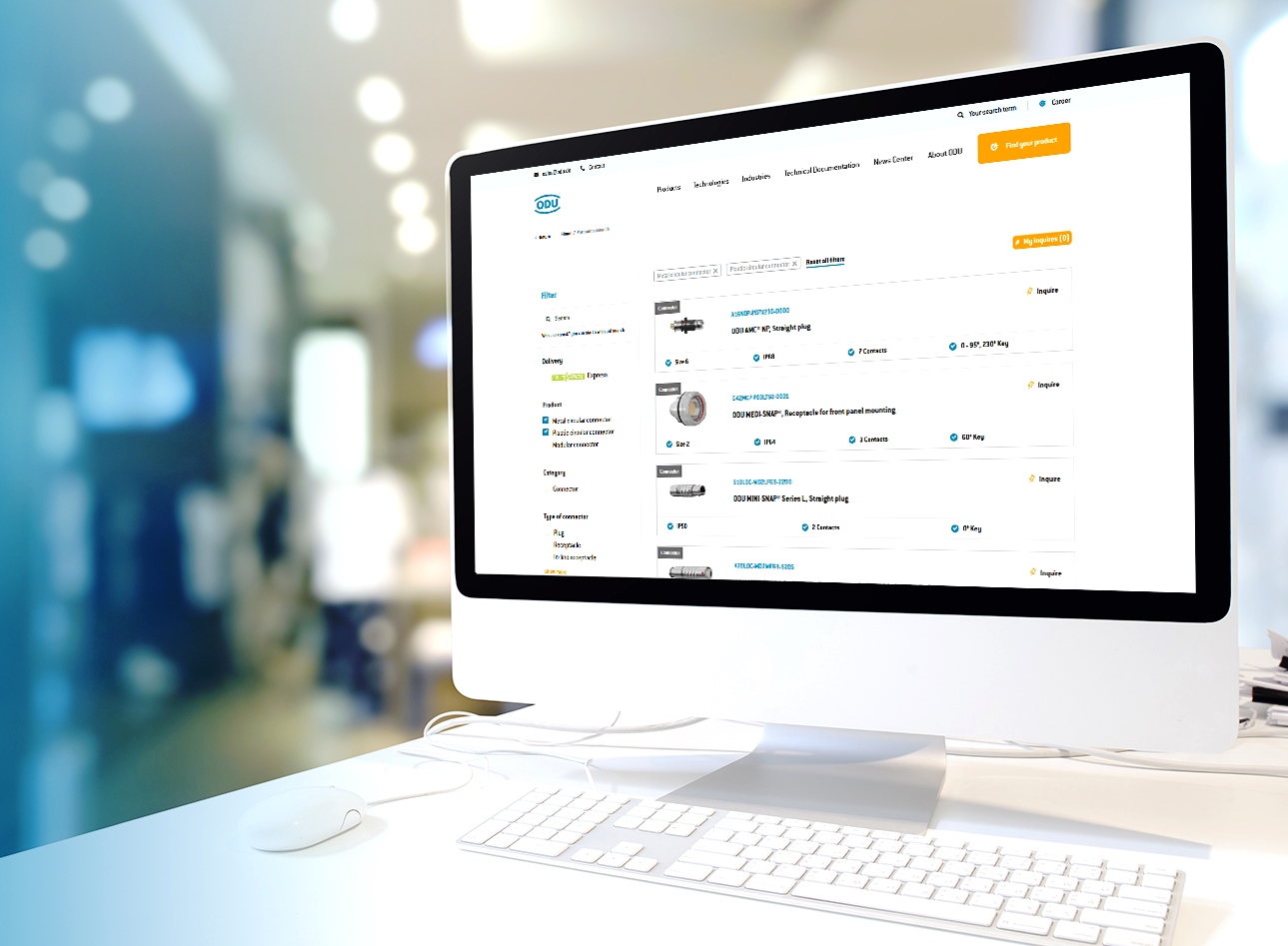 ODU enhances digital options for connector configuration - ADS Advance