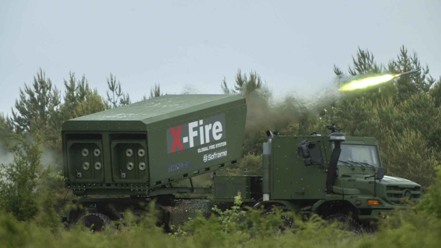 Thales completes first X-Fire launcher firing tests - ADS Advance