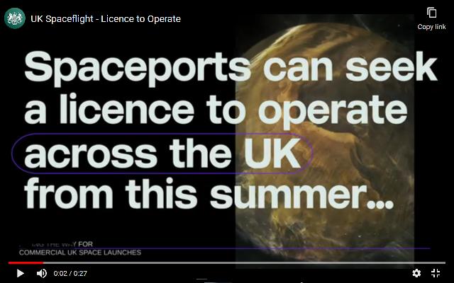 British spaceflight boosted with government launchpad for spaceports