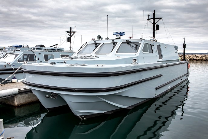 Six dive support boats for Royal Navy now fully operational
