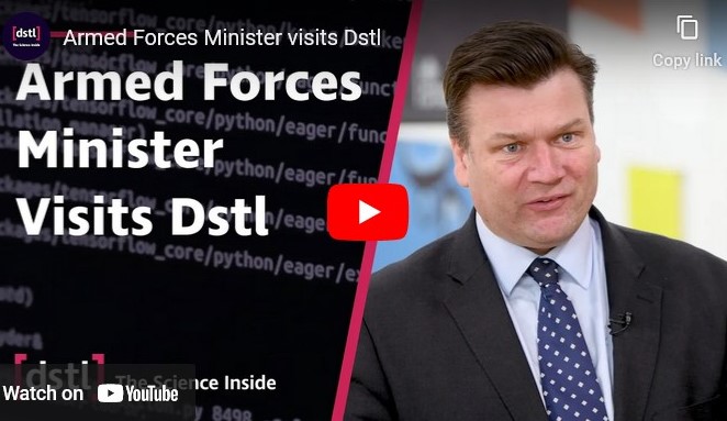Dstl unveils scientific support for Ukraine