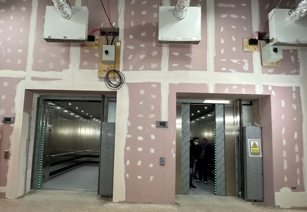 BHX gives its security hall build a lift