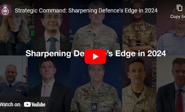 Strategic Command to sharpen defence's edge