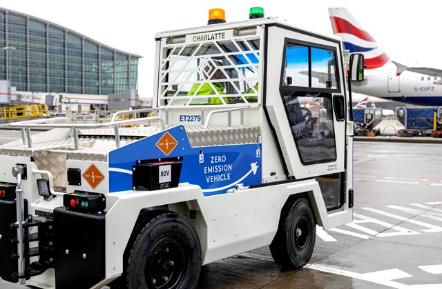 BA overhauls airport ground equipment at Heathrow
